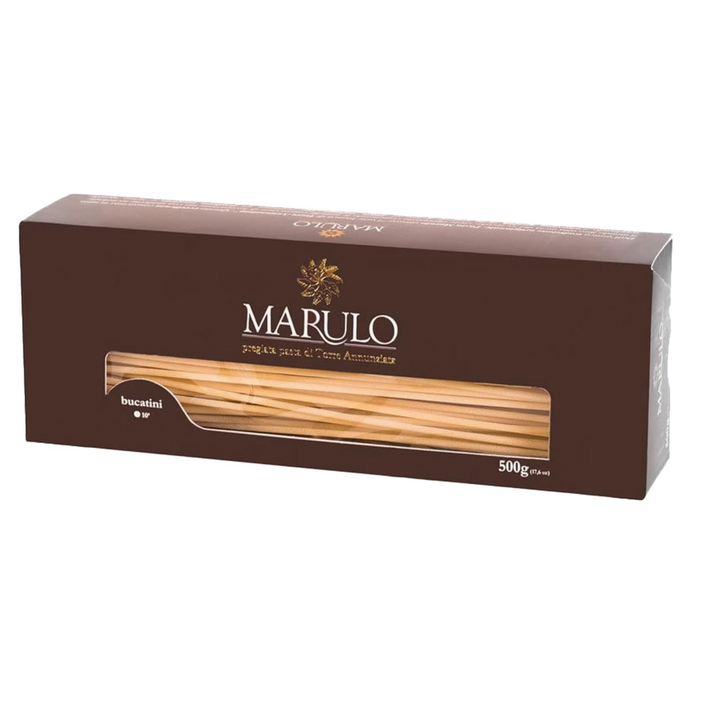 Marulo, Bucatani Pasta, Artisan Bronze Die-Cut Pasta, 12 Pack x 1.1 lb ...