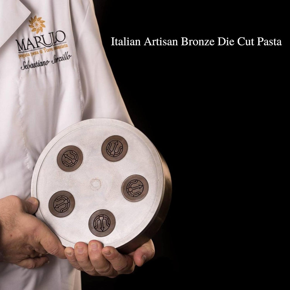 Marulo, Fusilloni Pasta, Artisan Bronze Die-Cut Pasta, 12 ...