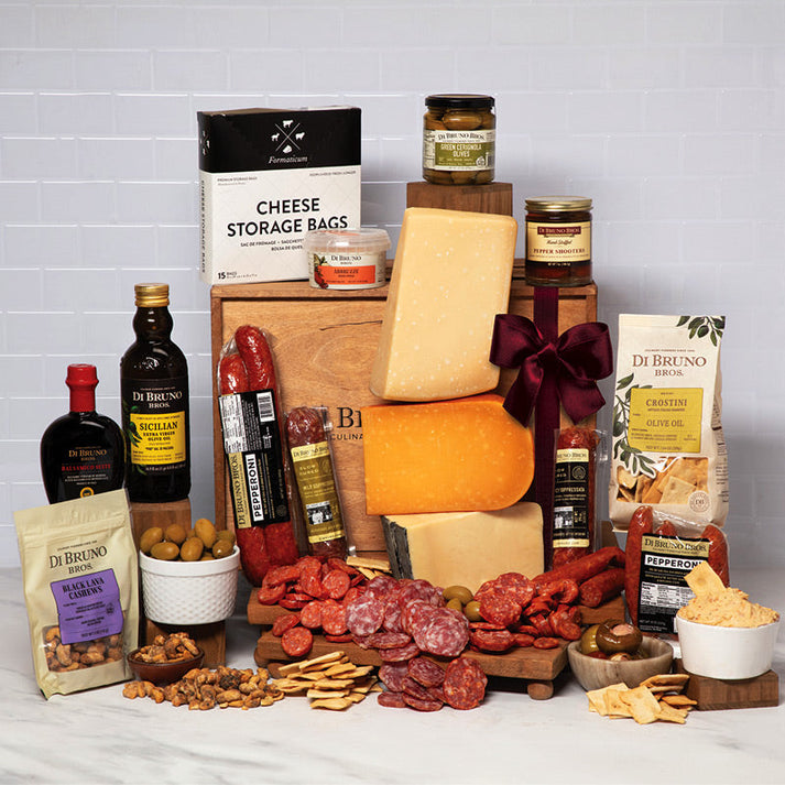 Fuhgettaboutit Cheese & Charcuterie Gourmet Gift Crate – Wholesale ...